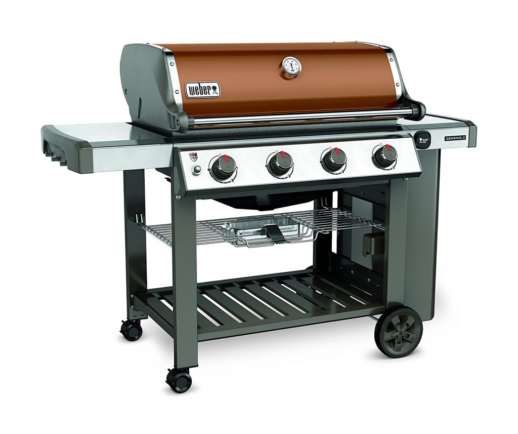 Weber 62020001 Genesis II E-410 Liquid Propane Grill, Copper – Grill ...