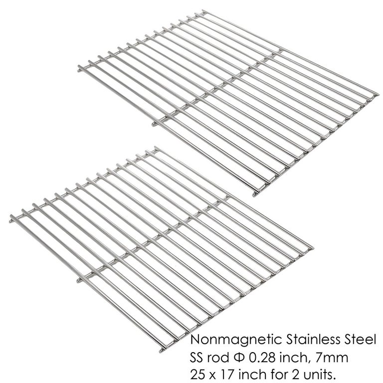 2-Pack Repair Part Heavy Duty Stainless Steel Rod Cooking Grid Grates ...
