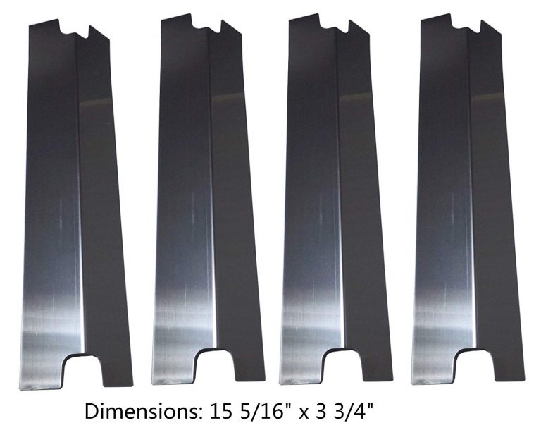 (4-pack) Stainless Steel Heat Plate, Heat Shield, Heat Tent Replacement ...