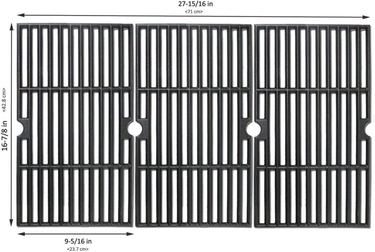 Cast Iron Grill Cooking Grate Fit for Charbroil 463420508, 463420509 ...