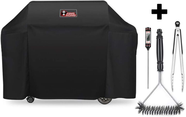7131 Grill Cover for Weber Genesis II 4 Burner Grill including Brush ...