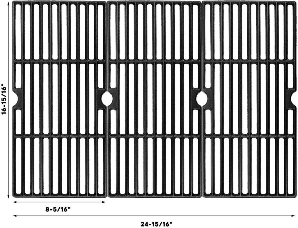 Cast Iron Cooking Grid Grates for Charbroil Advantage 463343015 ...