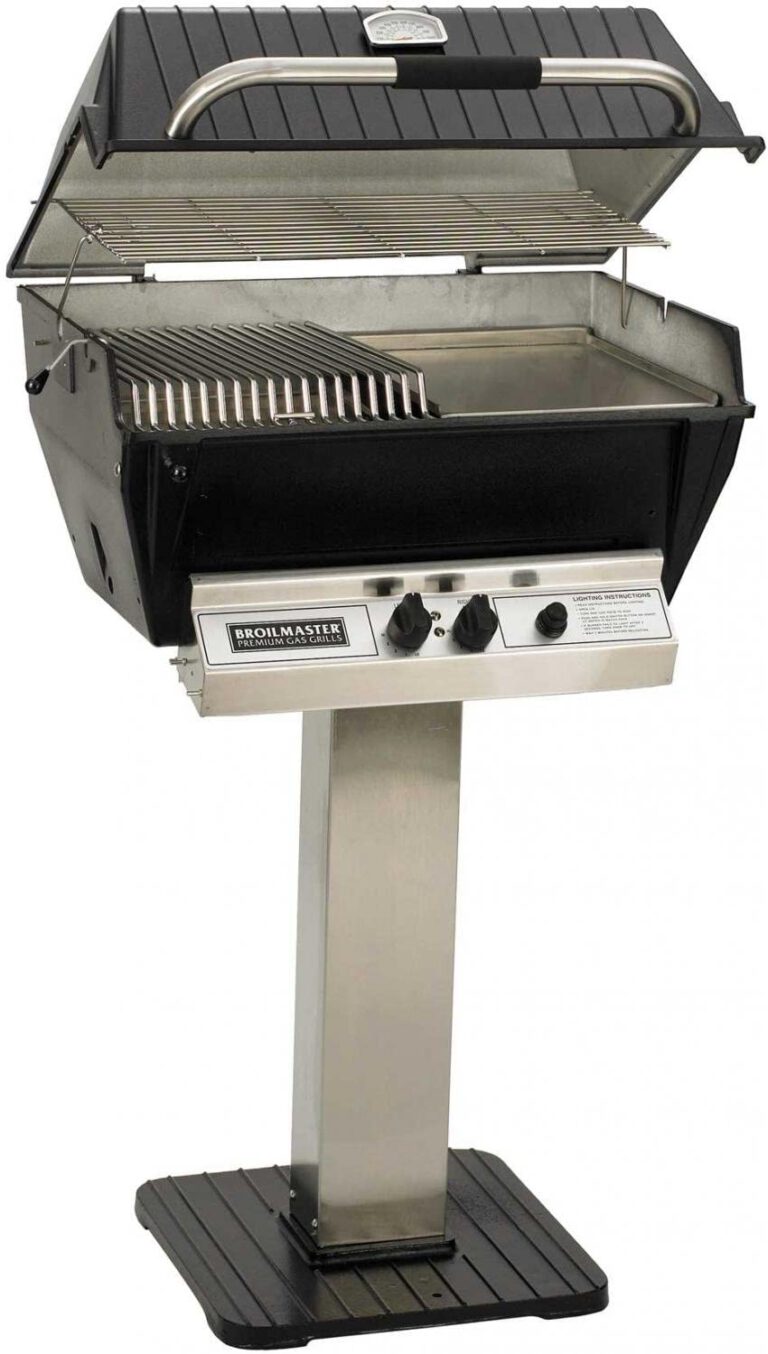 Broilmaster P3-SXN Super Premium Natural Gas Grill On Stainless Steel ...