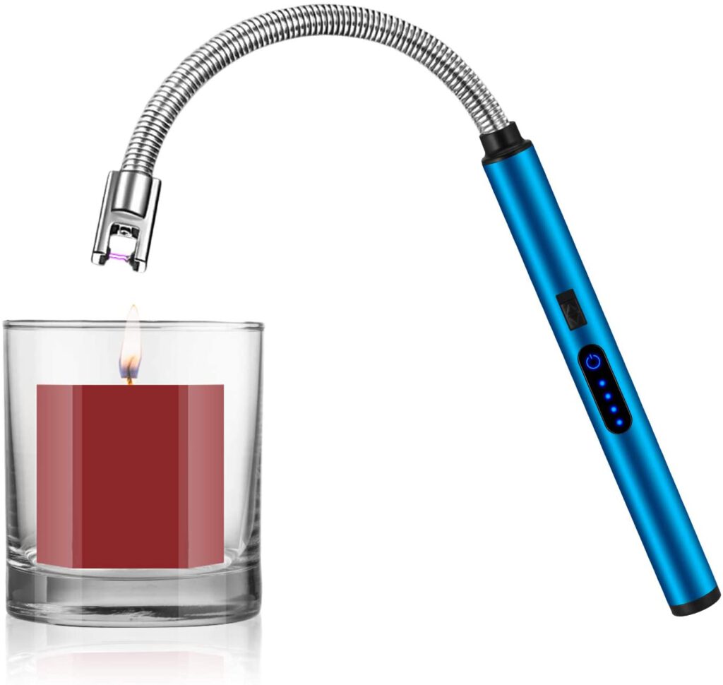 Candle Lighter, Smart USB Arc Lighter with Touch Sensor, 360° Flexible ...
