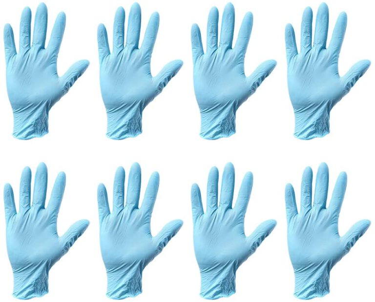Exceart Disposable Nitrile Gloves Powder Free One Time Use Gloves ...