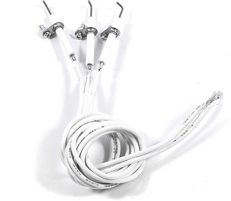 3-Pack Ceramic Electrode and 3-Pack Igniter Wire, Replacement for ...