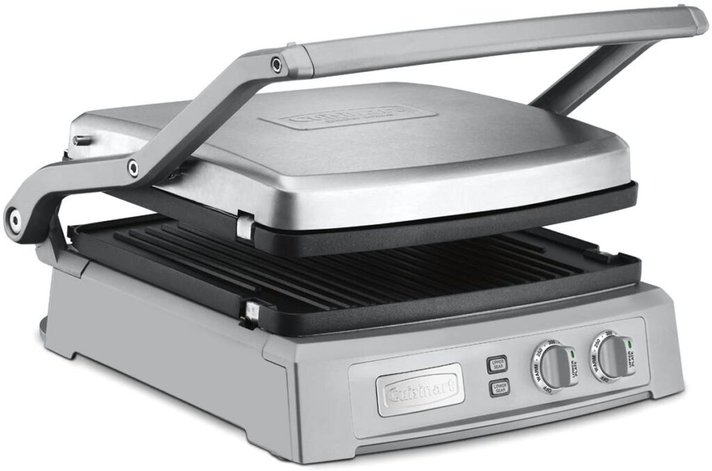 Cuisinart GR-150P1 GR-150 Griddler Deluxe, Brushed Stainless – Grill ...