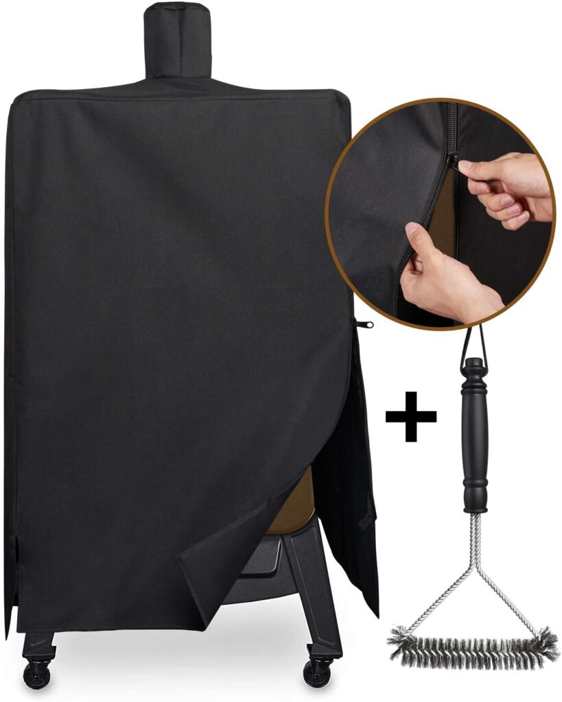 73550 Form-Fitted Smoker Cover for Pit Boss 4/5 Series, Special Zipper ...